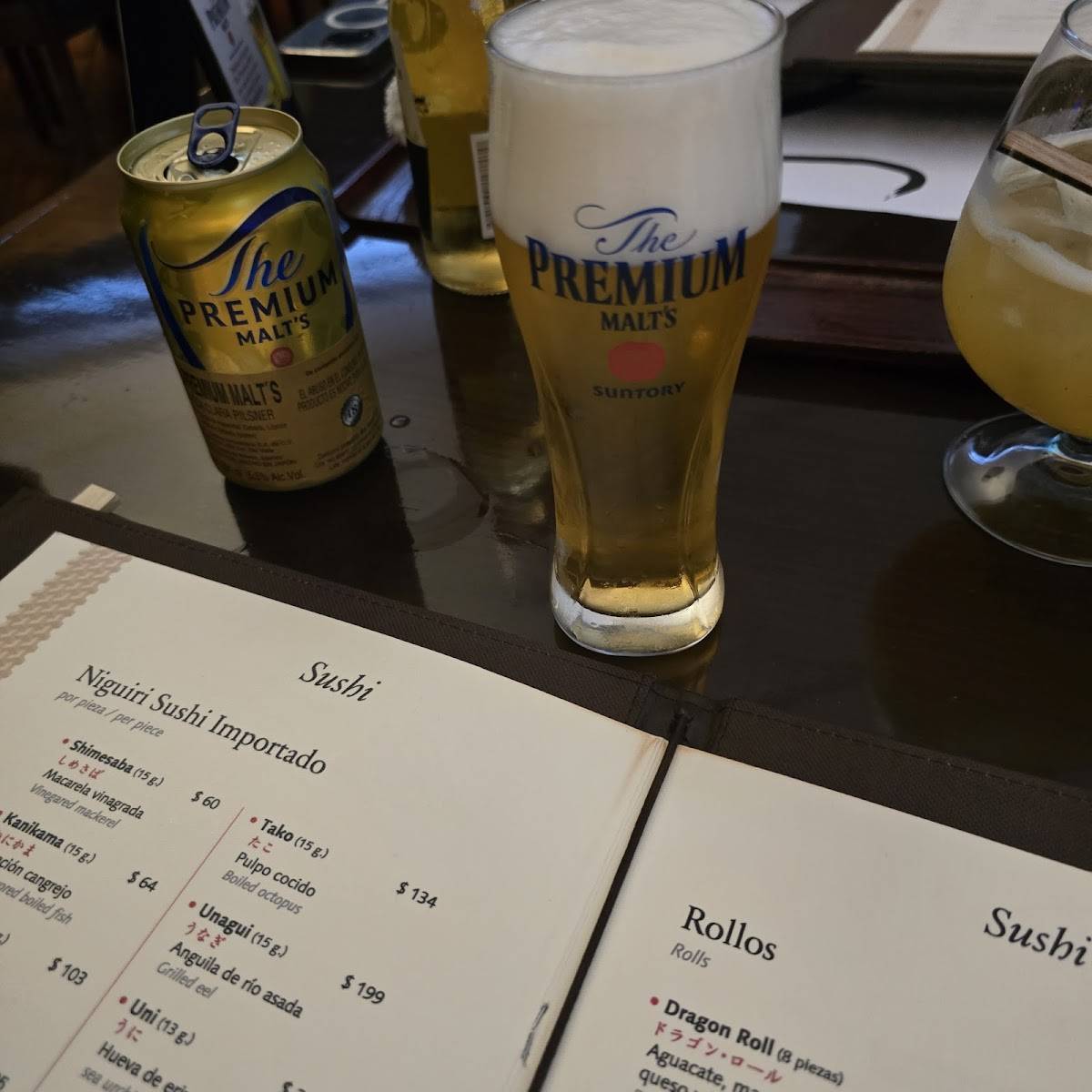 Carta del restaurante Suntory Lomas, Ciudad del México, C. Montes ...