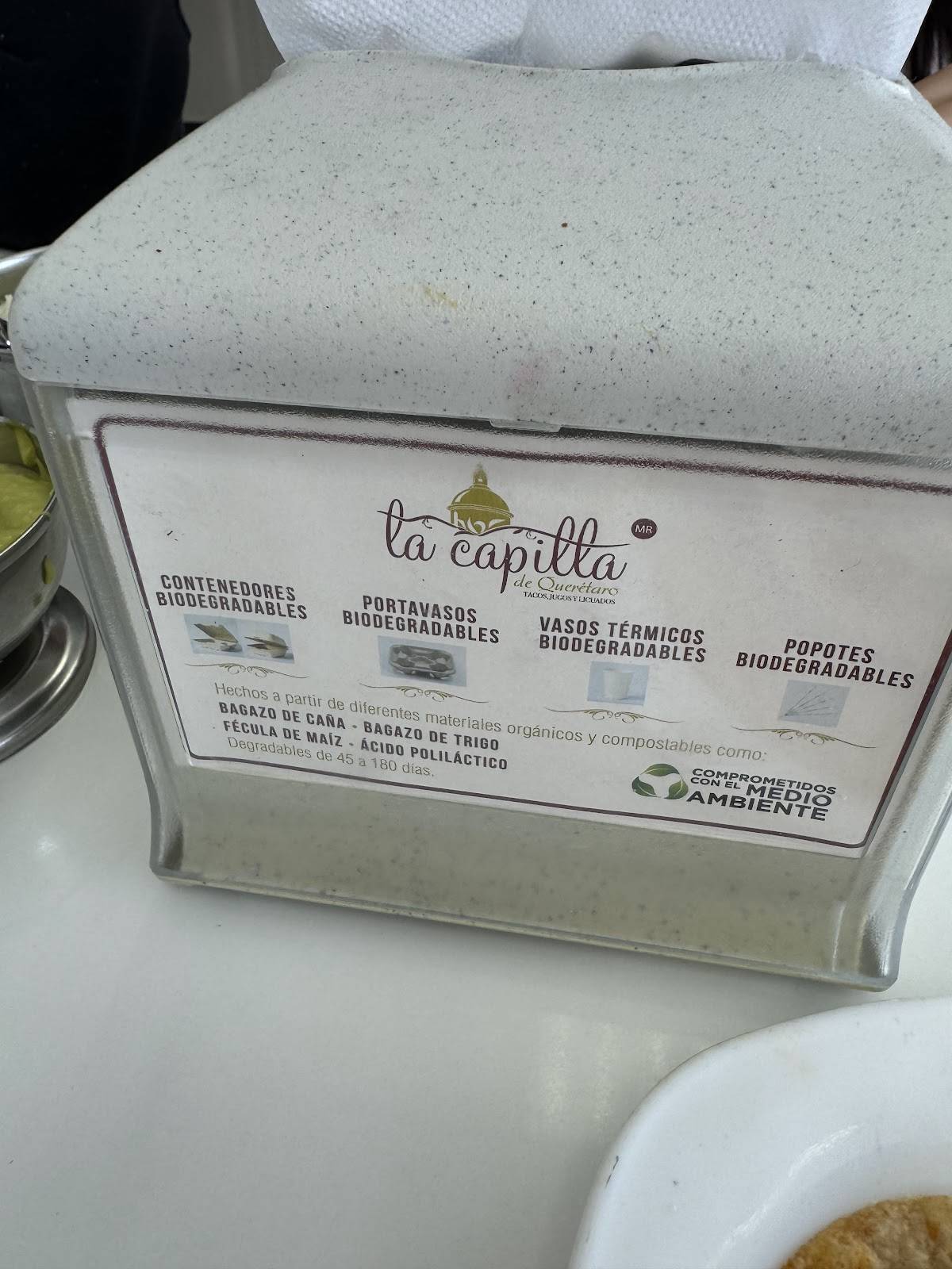 Carta del restaurante Tacos del Canasta La Capilla, Santiago del Querétaro