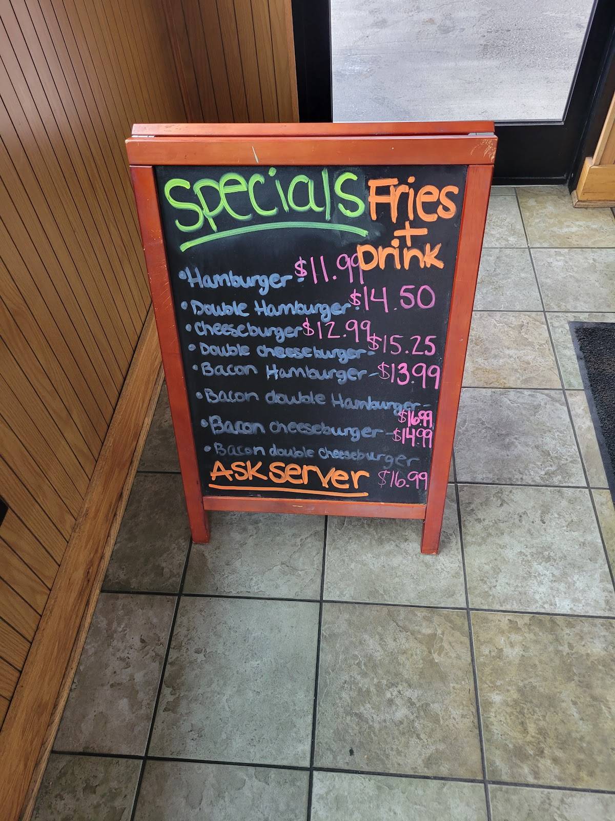 Menu at Tailgate Grill restaurant, Waynesboro