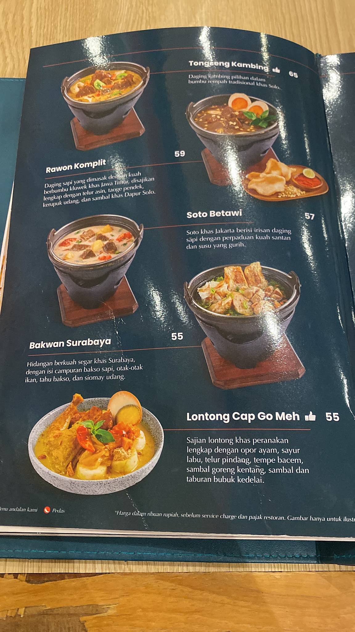 Menu at Dapur Solo - AEON Mall BSD City restaurant, Tangerang, Food ...