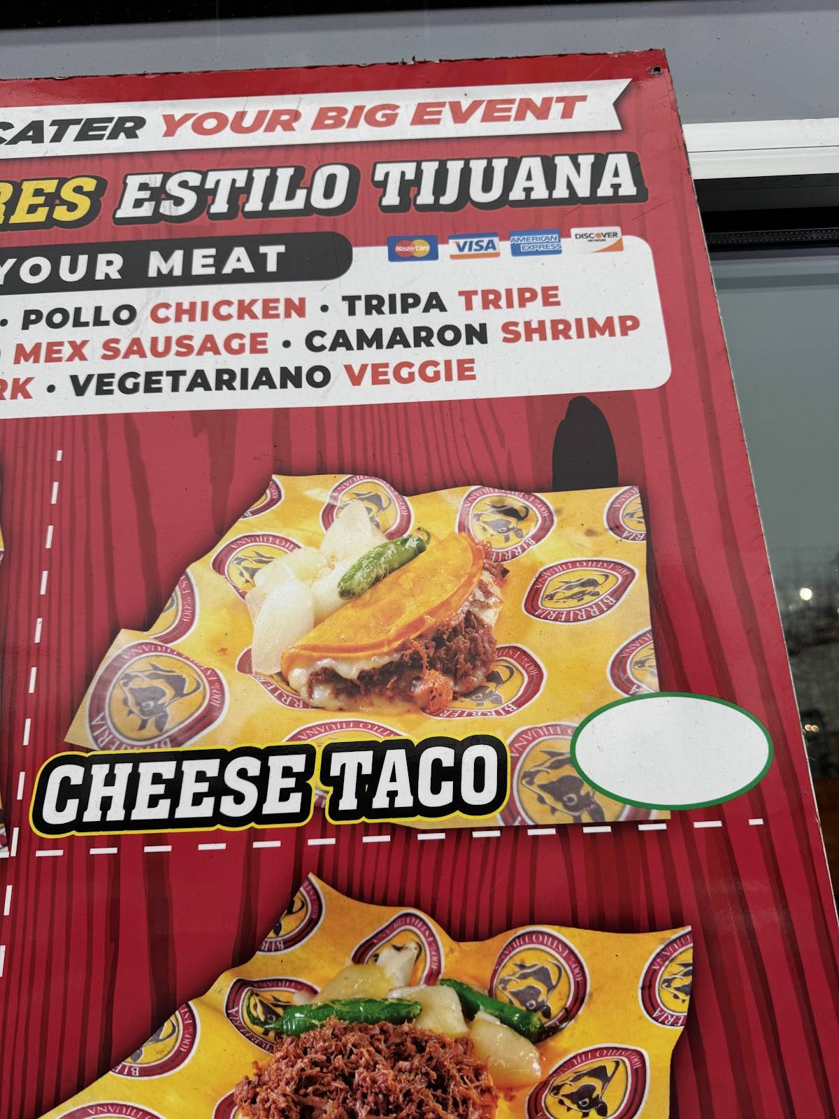Menu at Taqueria Mucho restaurant, Port Orchard