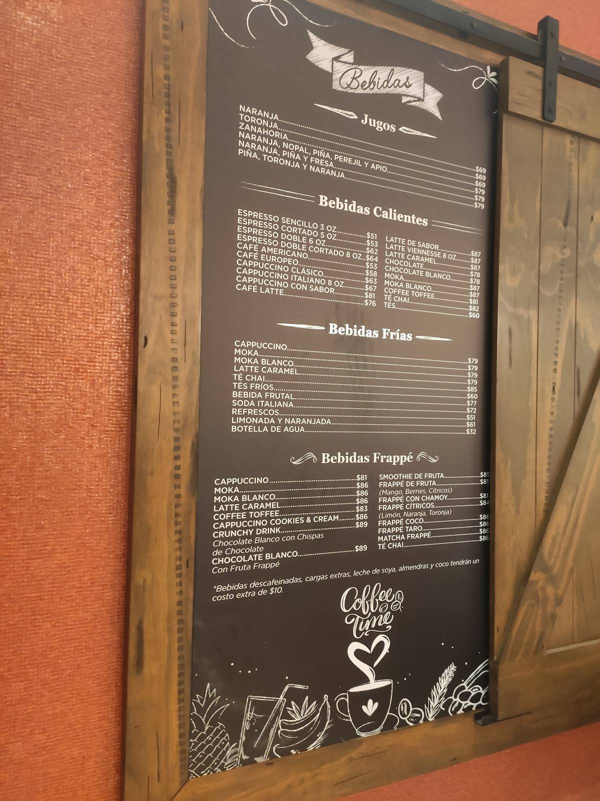 Carta de Te Amo Café, Santiago de Querétaro, Bosque del Alamo 87