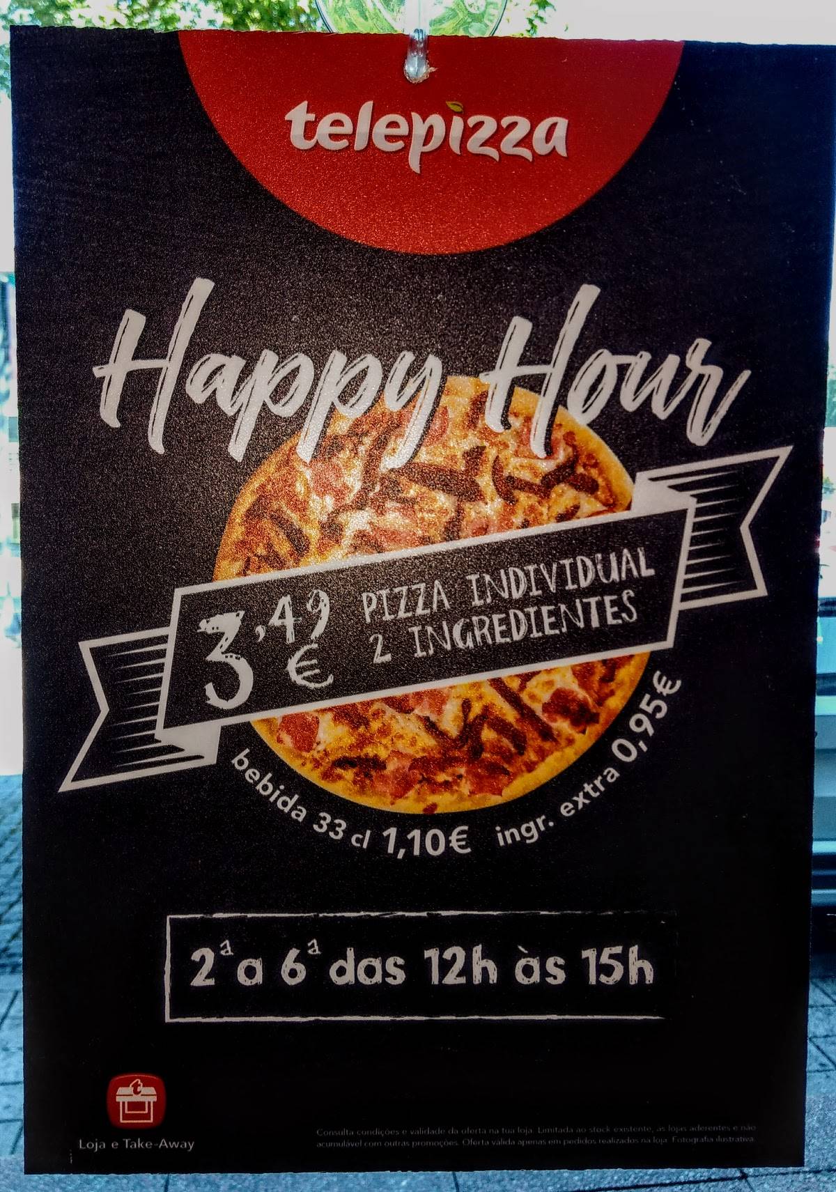 Menu em Telepizza Ermesinde restaurante, Ermesinde