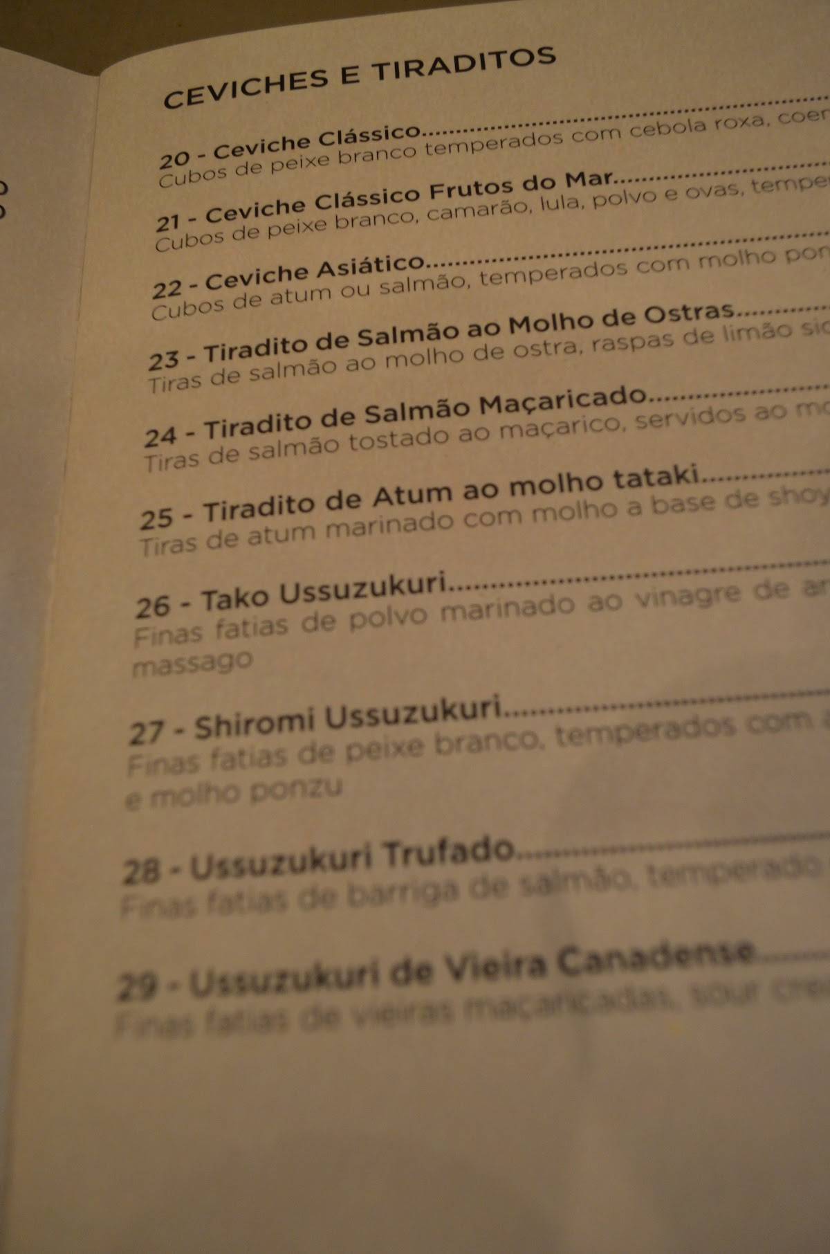 Menu em Temaki Art - Sushi restaurante, Balneário Camboriú, Praça ...