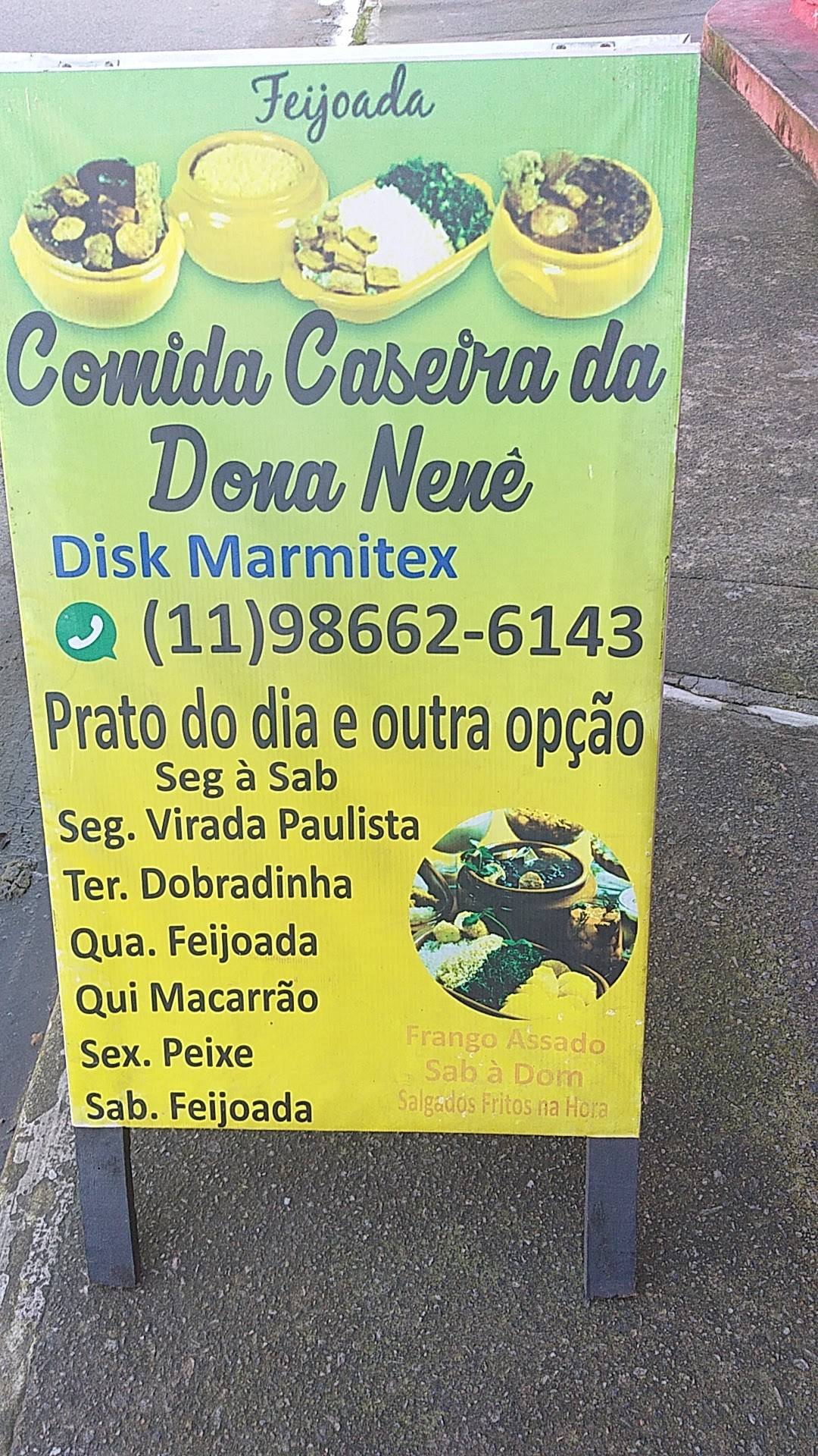 Menu em Tempero Caseiro da Dona Nenê restaurante, Itanhaém