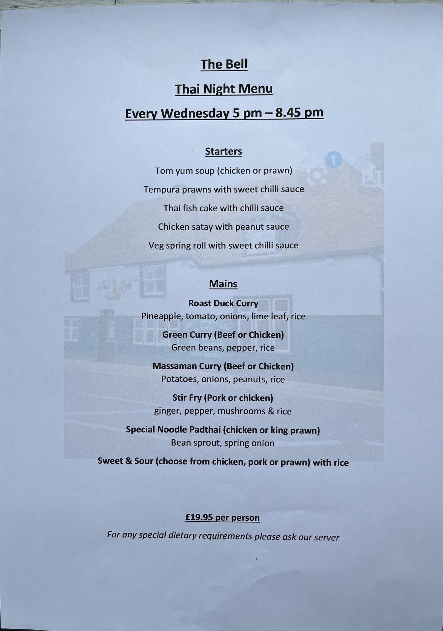 Menu at The Bell Inn pub & bar, Hythe, 1 Seabrook Rd