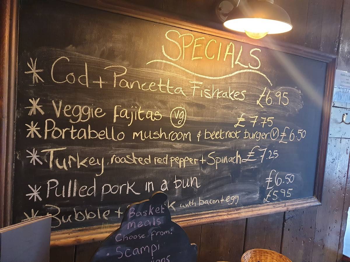 Menu at The Brunswick Arms pub & bar, Swansea