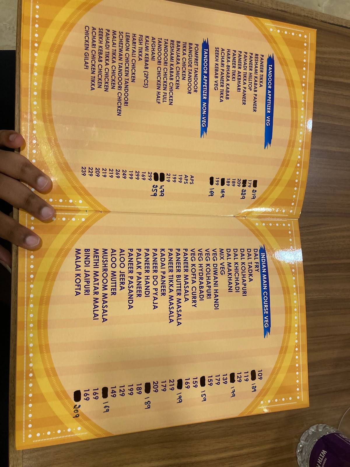 Menu at The Coral - Multi Cuisine Restaurant, Bengaluru