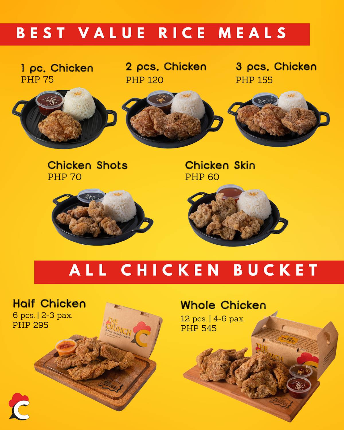 Menu at The Crunch - Intrepid Plaza restaurant, Quezon City