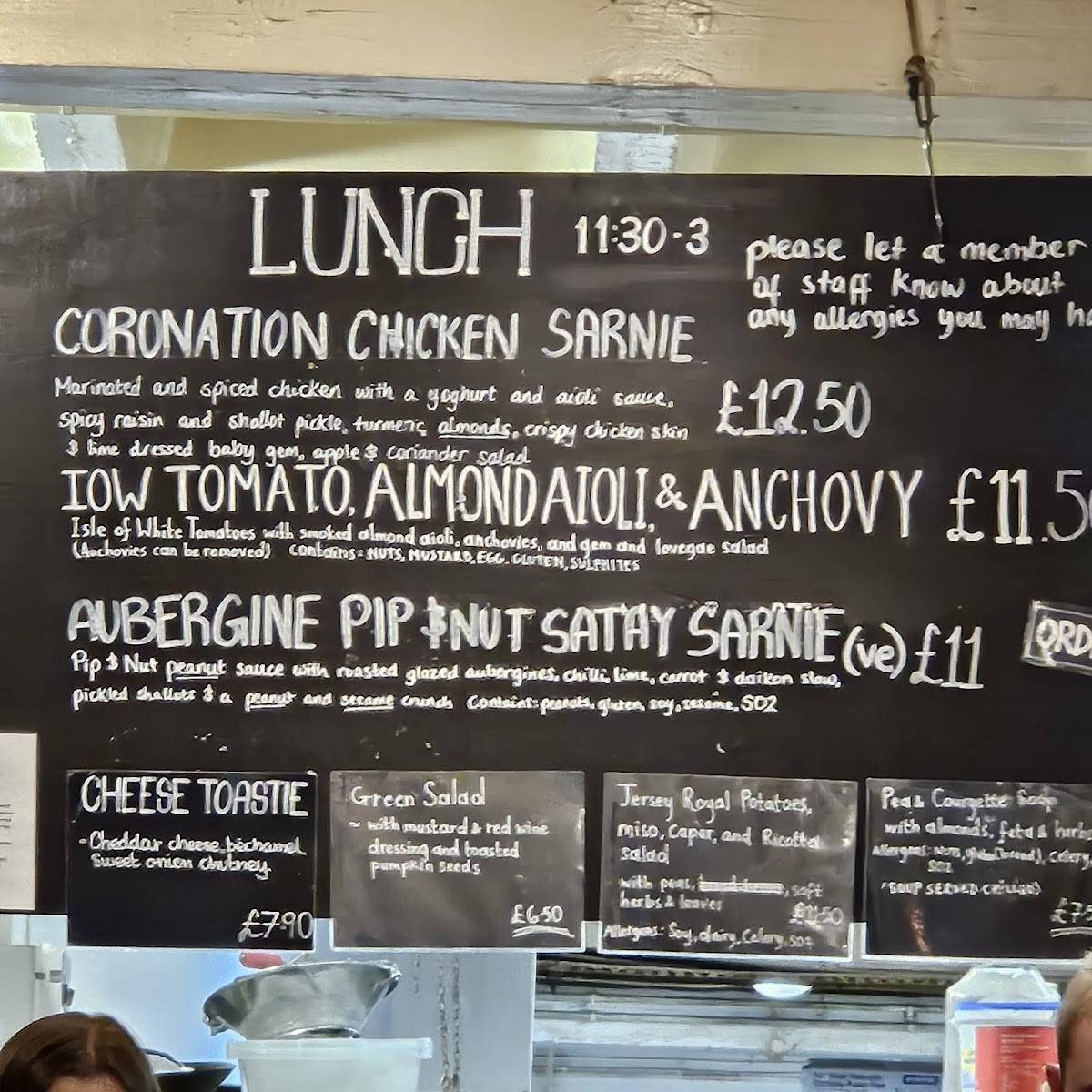 Menu at The Dusty Knuckle Bakery, London