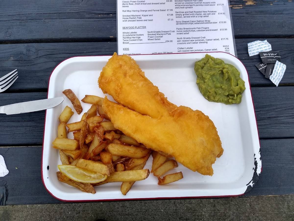 Menu at The Fish Shack restaurant, Warkworth