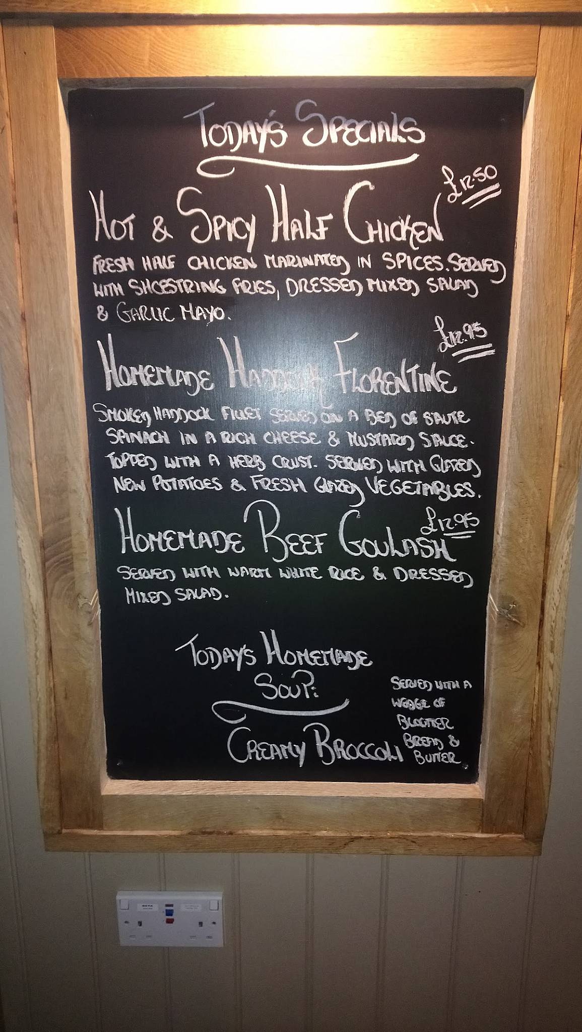 Menu at The Fisherman pub & bar, Stevenage, Fishers Grn