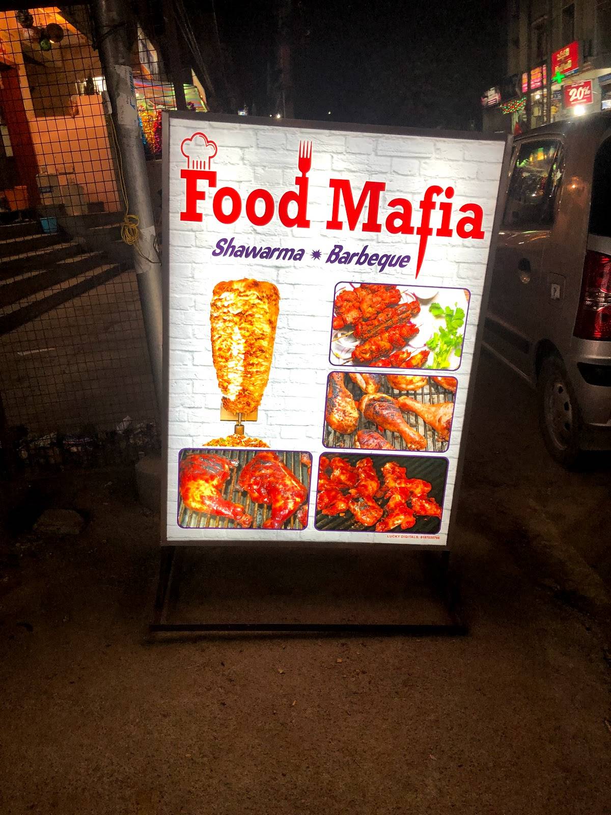 Menu at The Food Mafia, Hyderabad