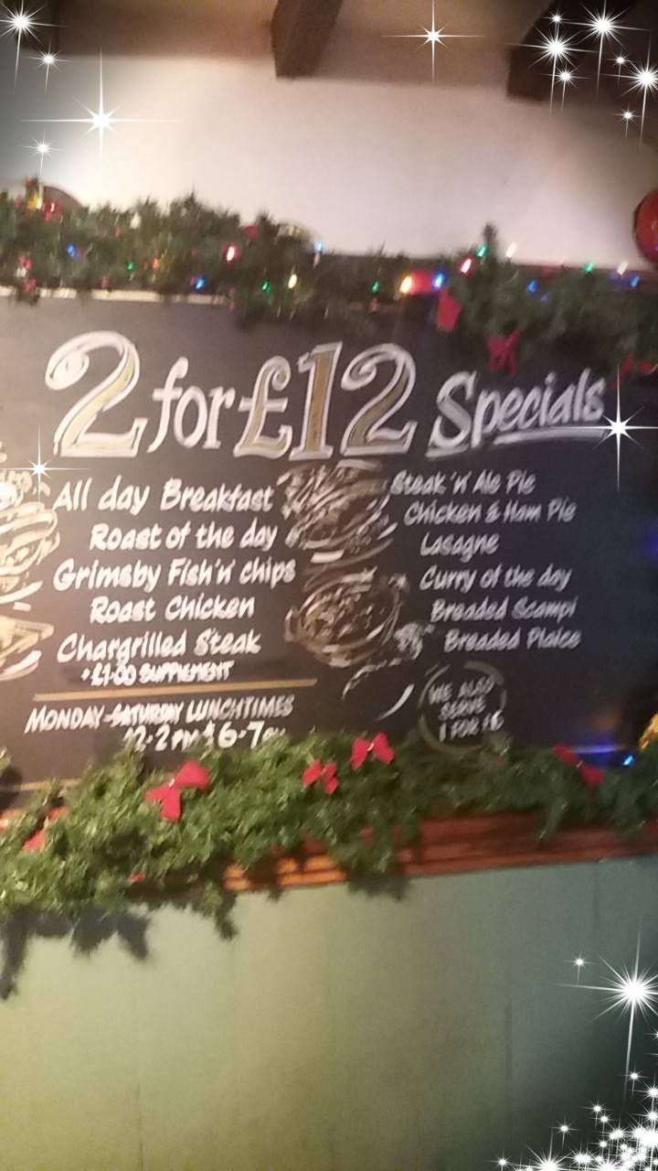 Menu at The Harrow Inn pub & bar, Leicester