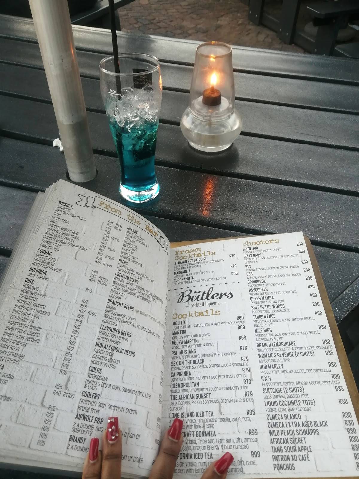 Menu at The Harvard Cafe Rand Airport, Germiston, Main Terminal Building
