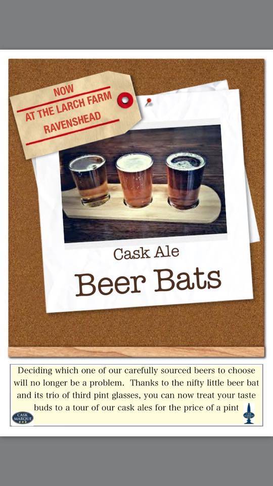 Menu at The Larch Farm pub & bar, Ravenshead