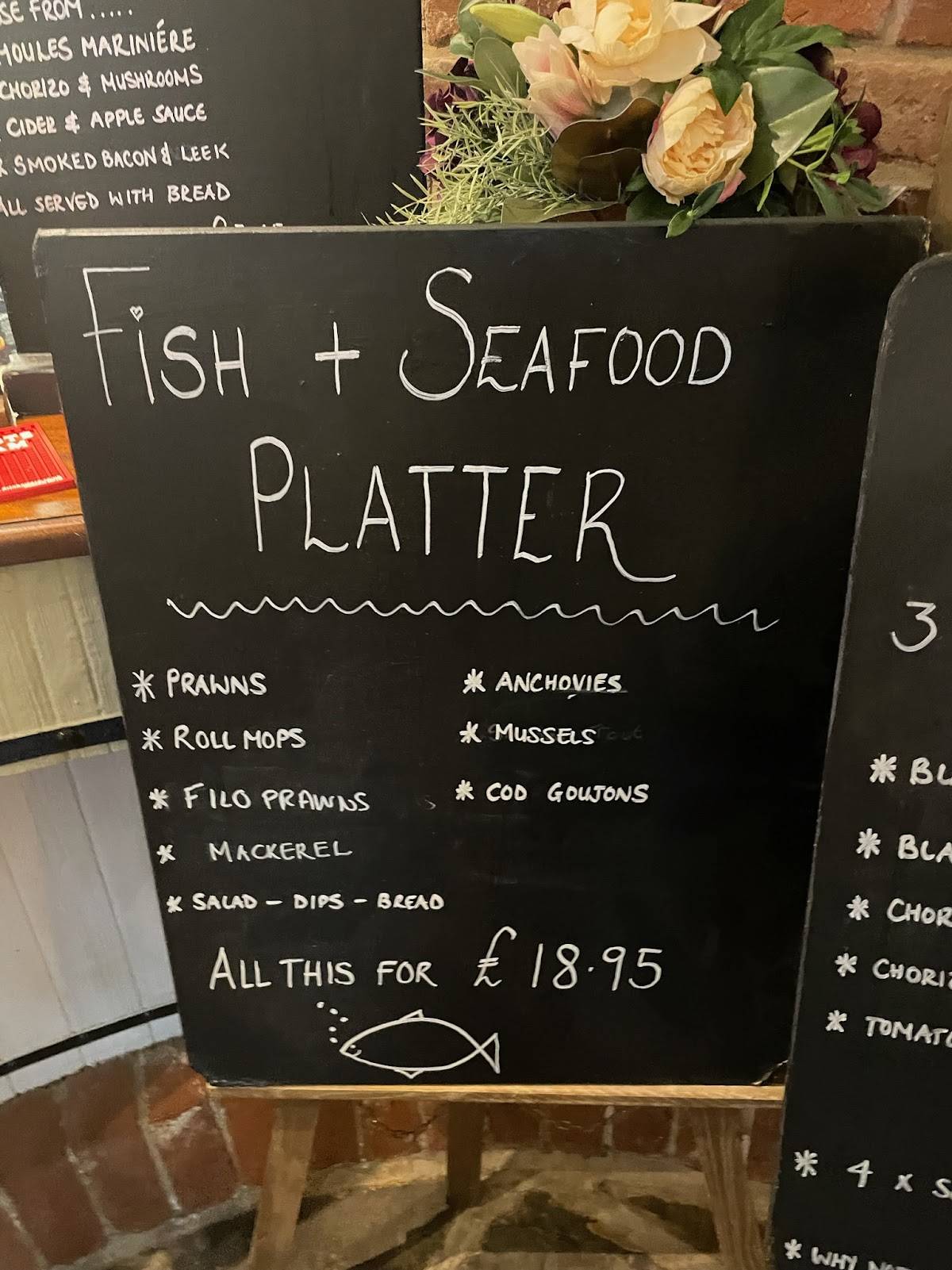Menu at The Larch Farm pub & bar, Ravenshead