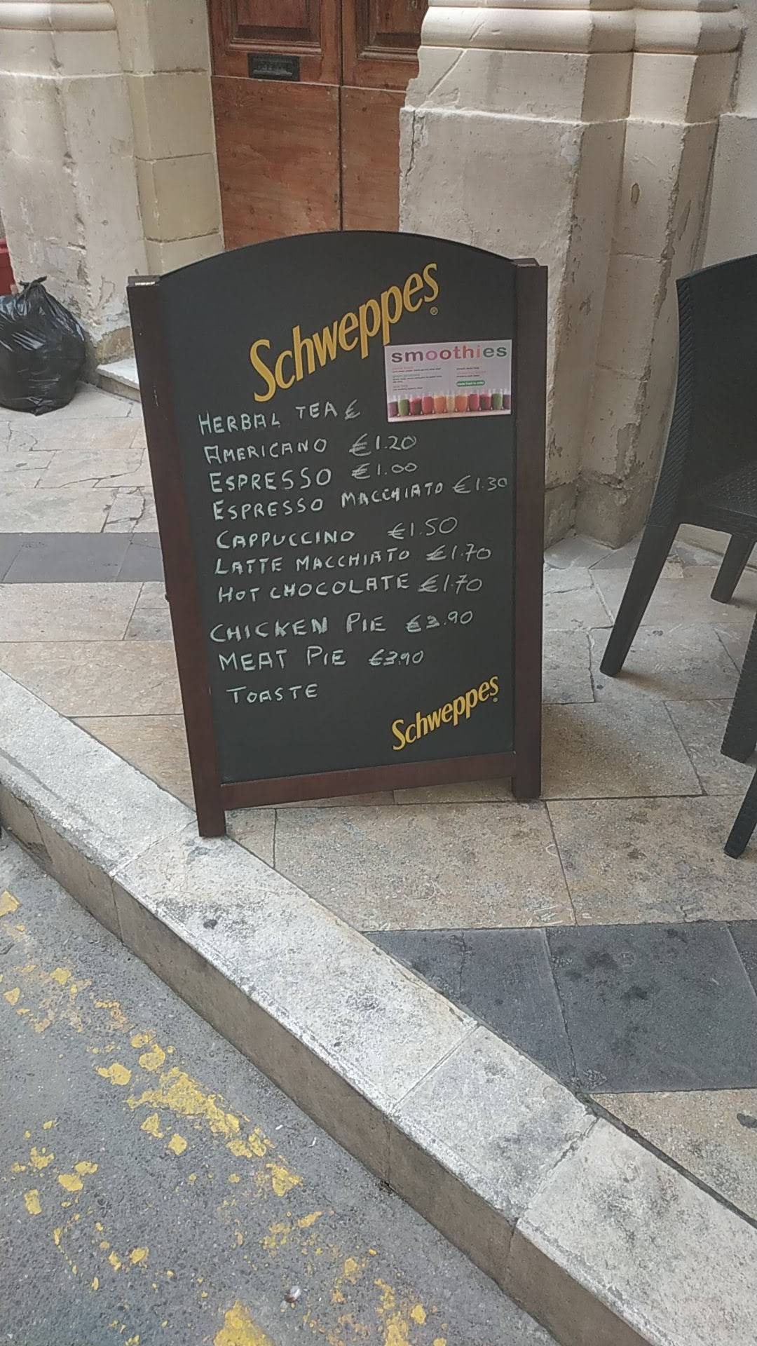 Menu at The Little RED DOOR pub & bar, Valletta