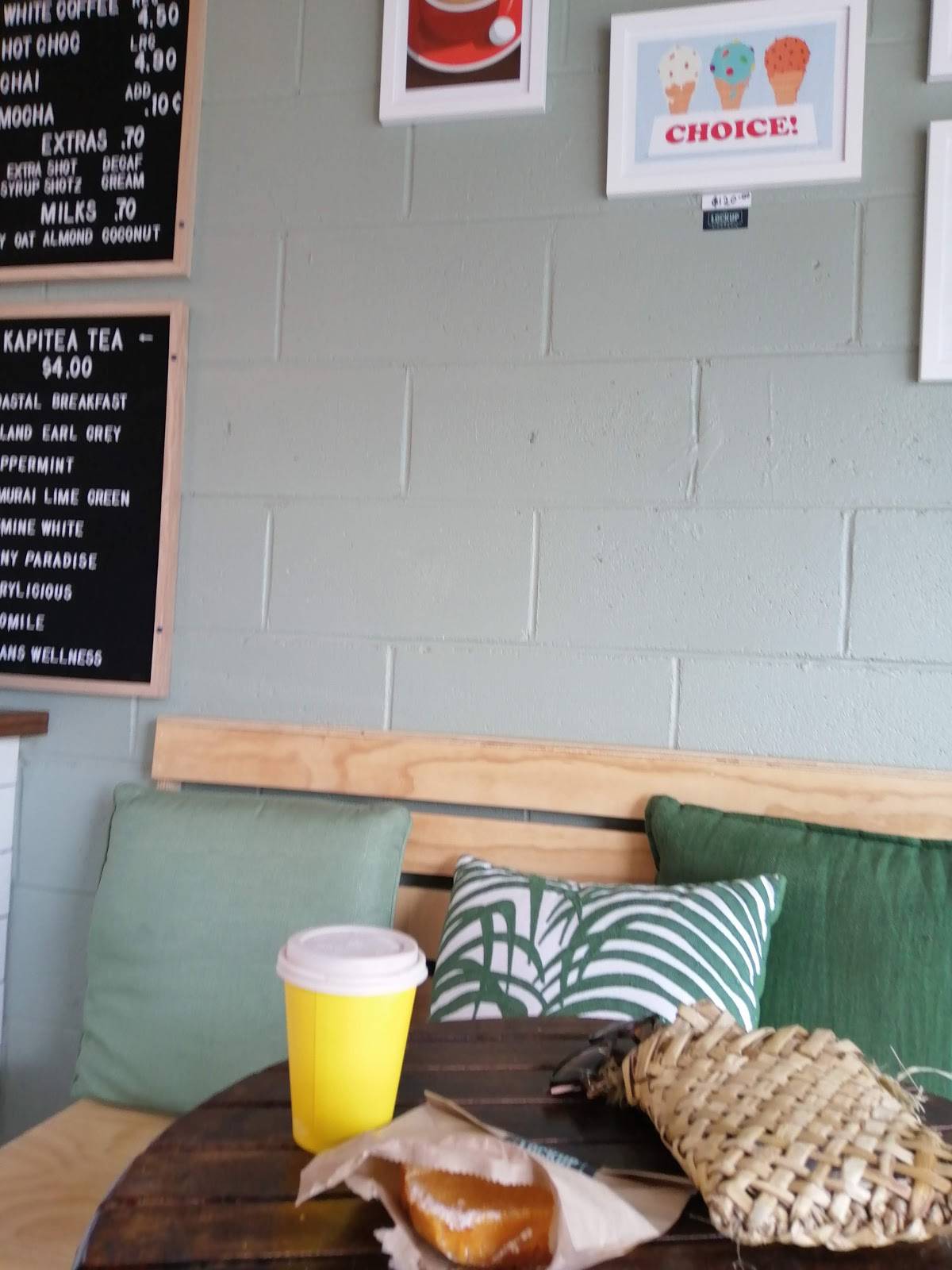 Menu at The Lockup Cafe Kapiti, Waikanae