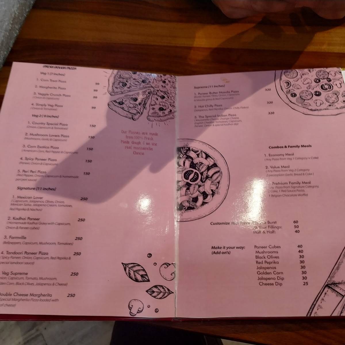 Menu at The Messy Door, Jaipur, The Survivors Gym