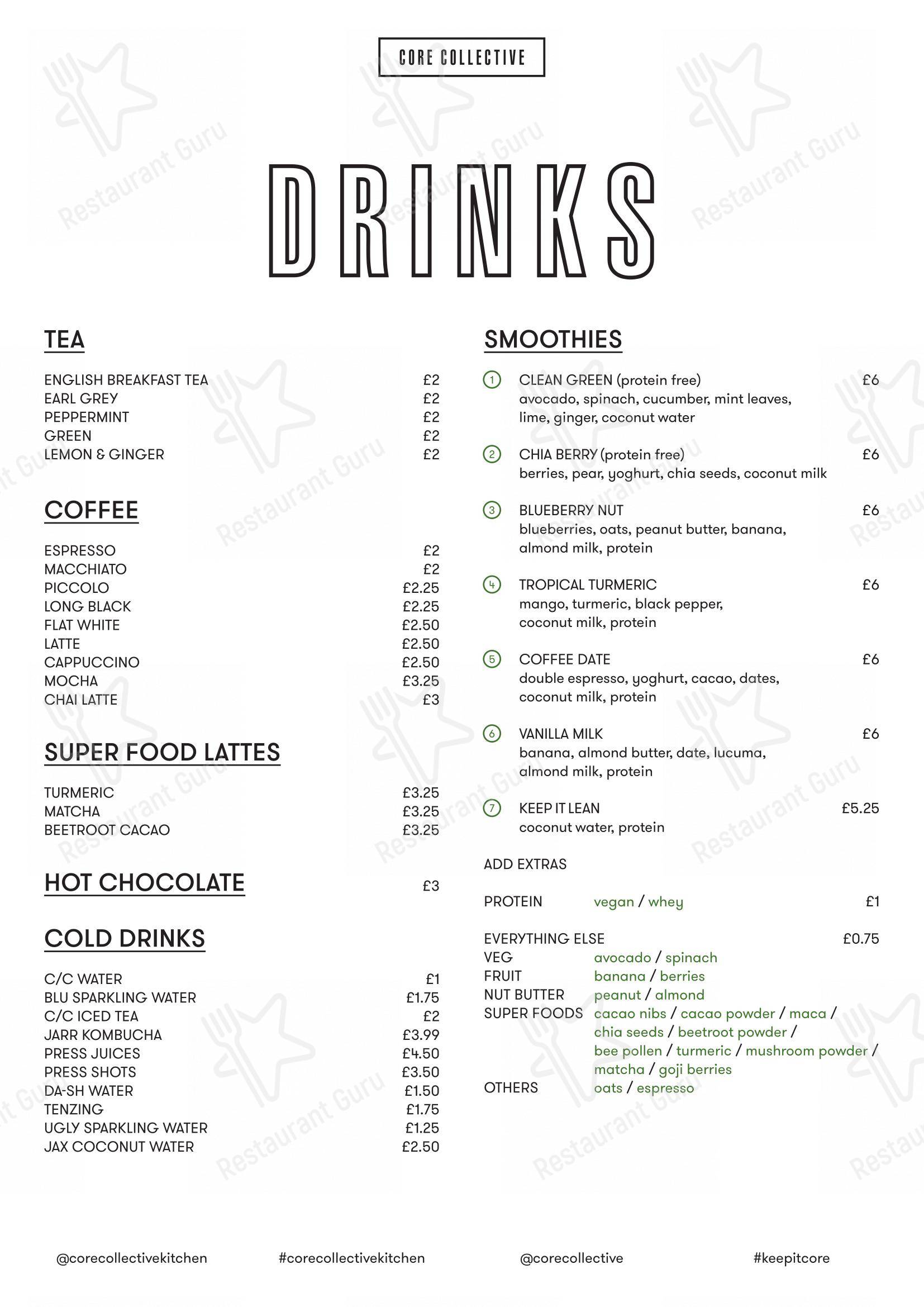 Menu at The Old Dispensary pub & bar, London, 325 Camberwell New Rd