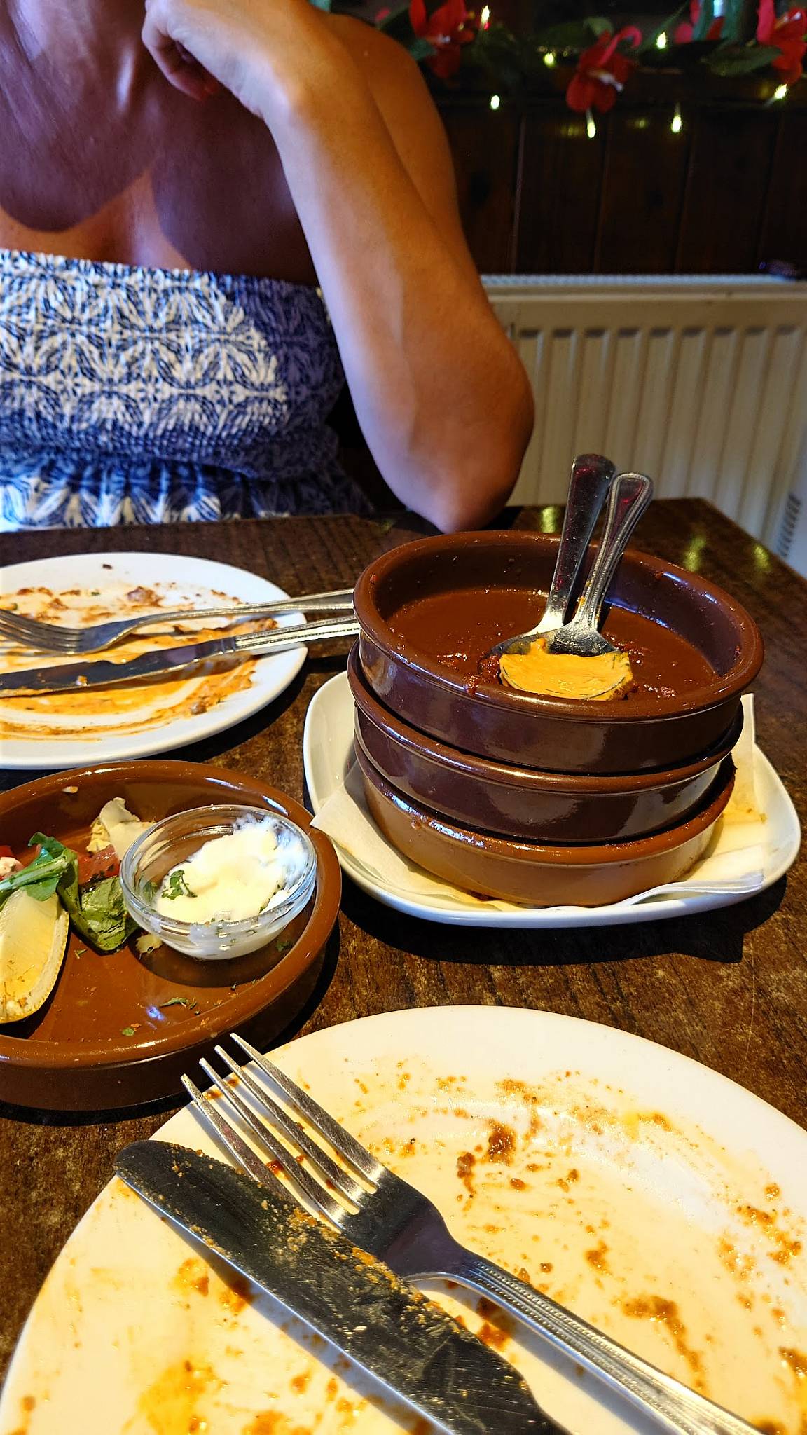 Menu at The Orange Tree Tapas restaurant, Manchester