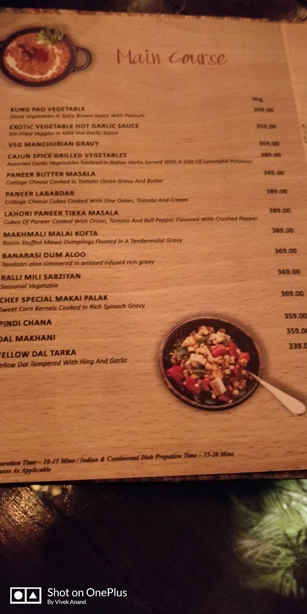 Menu at The Salt Cafe Kitchen & Bar, New Delhi