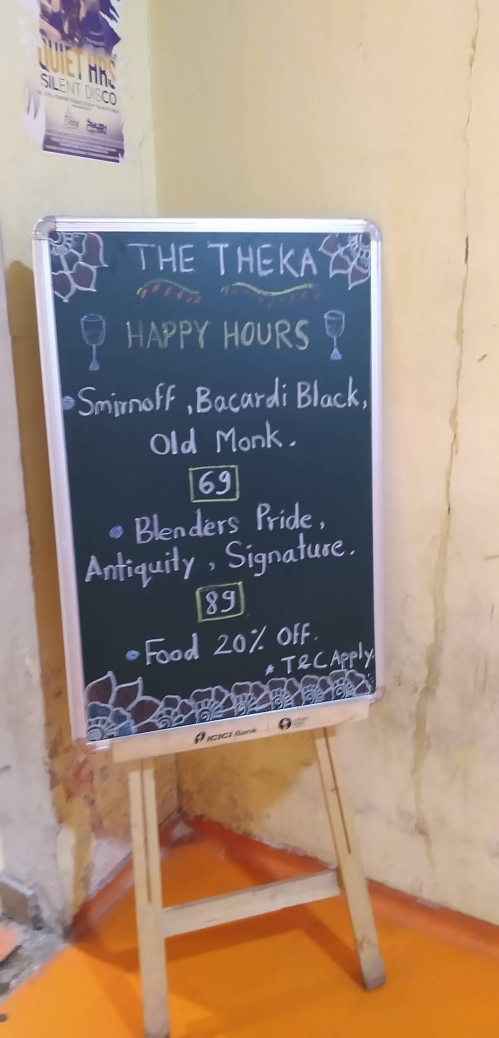 Menu at The Theka, Pune
