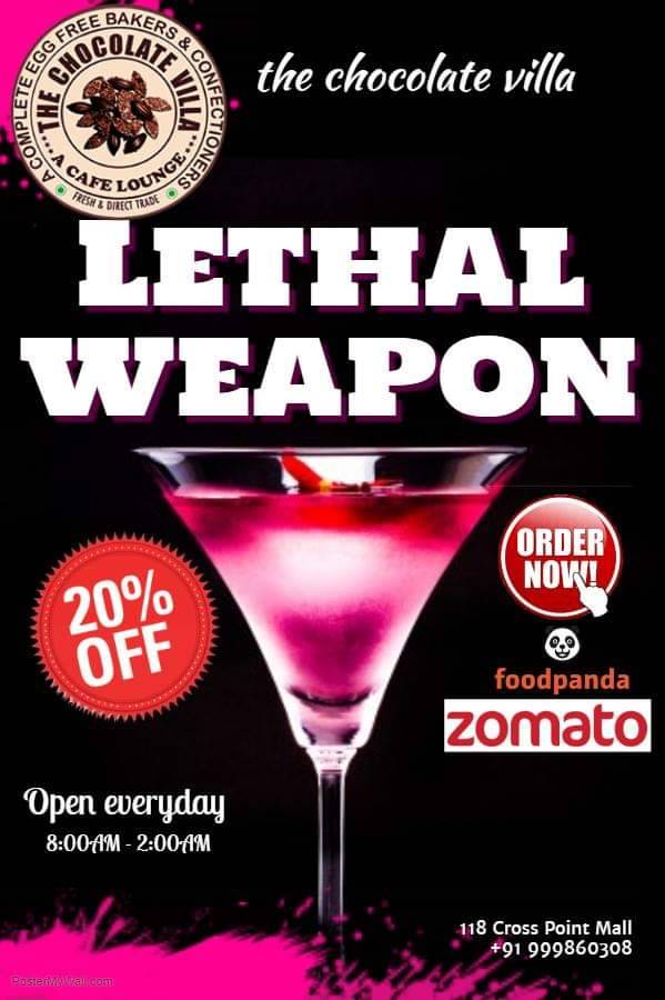 Menu at The chocolate villa, Gurugram, Crosspoint Mall