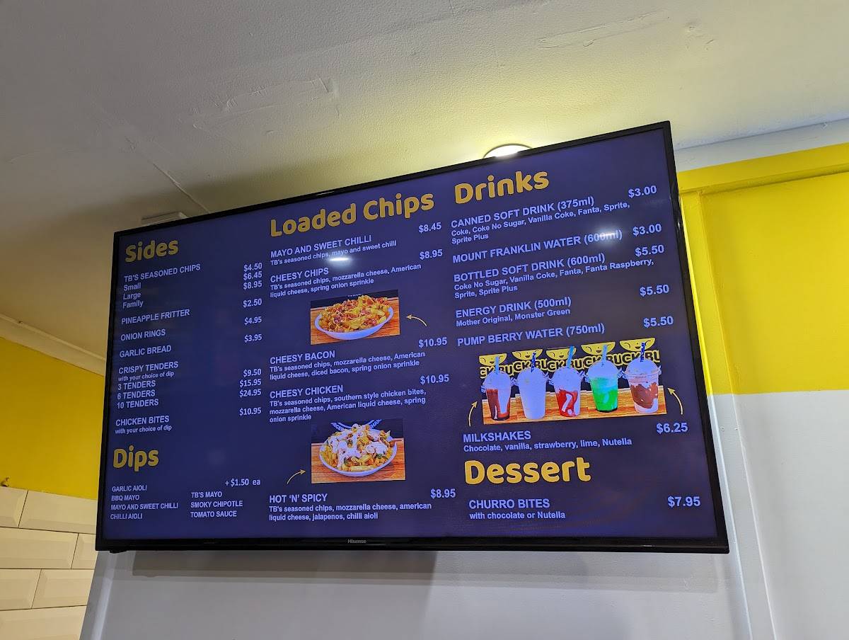 Menu at Thick Buns Annerley restaurant, Annerley