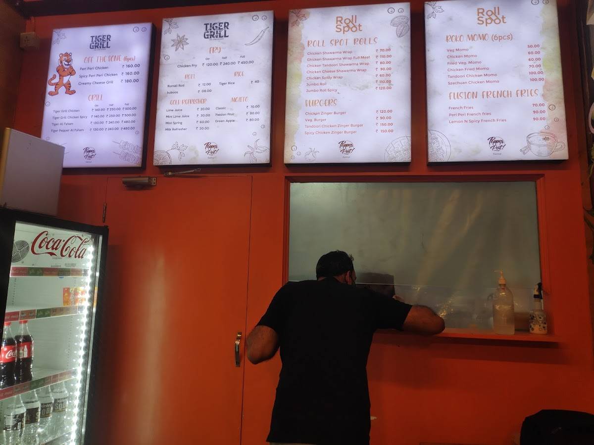 Menu at Tiger Grill, Kozhikode