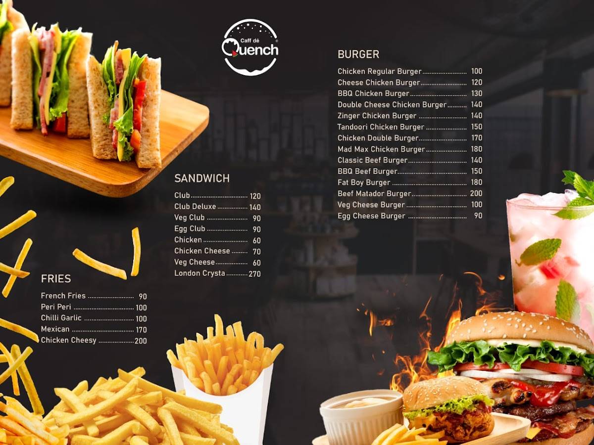 Menu at The Quench BP Angadi, Tirur, Tirur-Chamravattom Rd