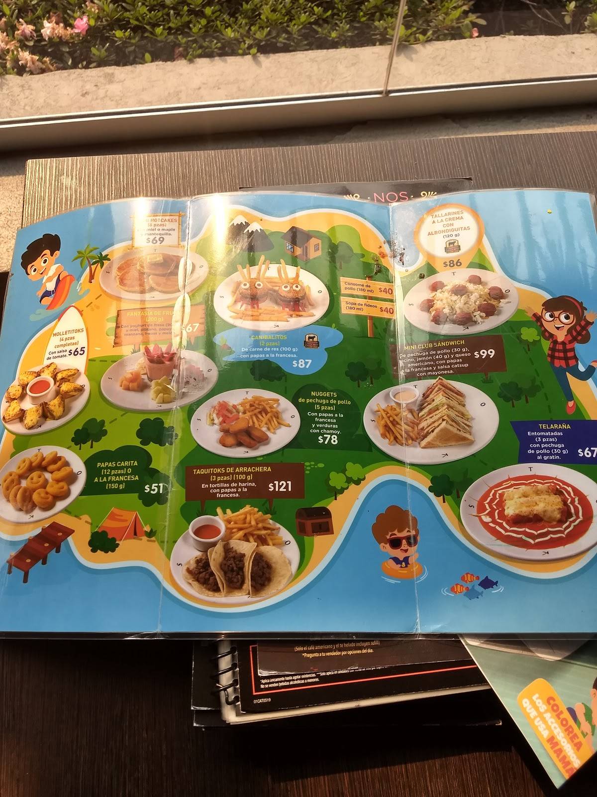 Carta del restaurante Toks Taxqueña, Ciudad del México, Calz. del ...