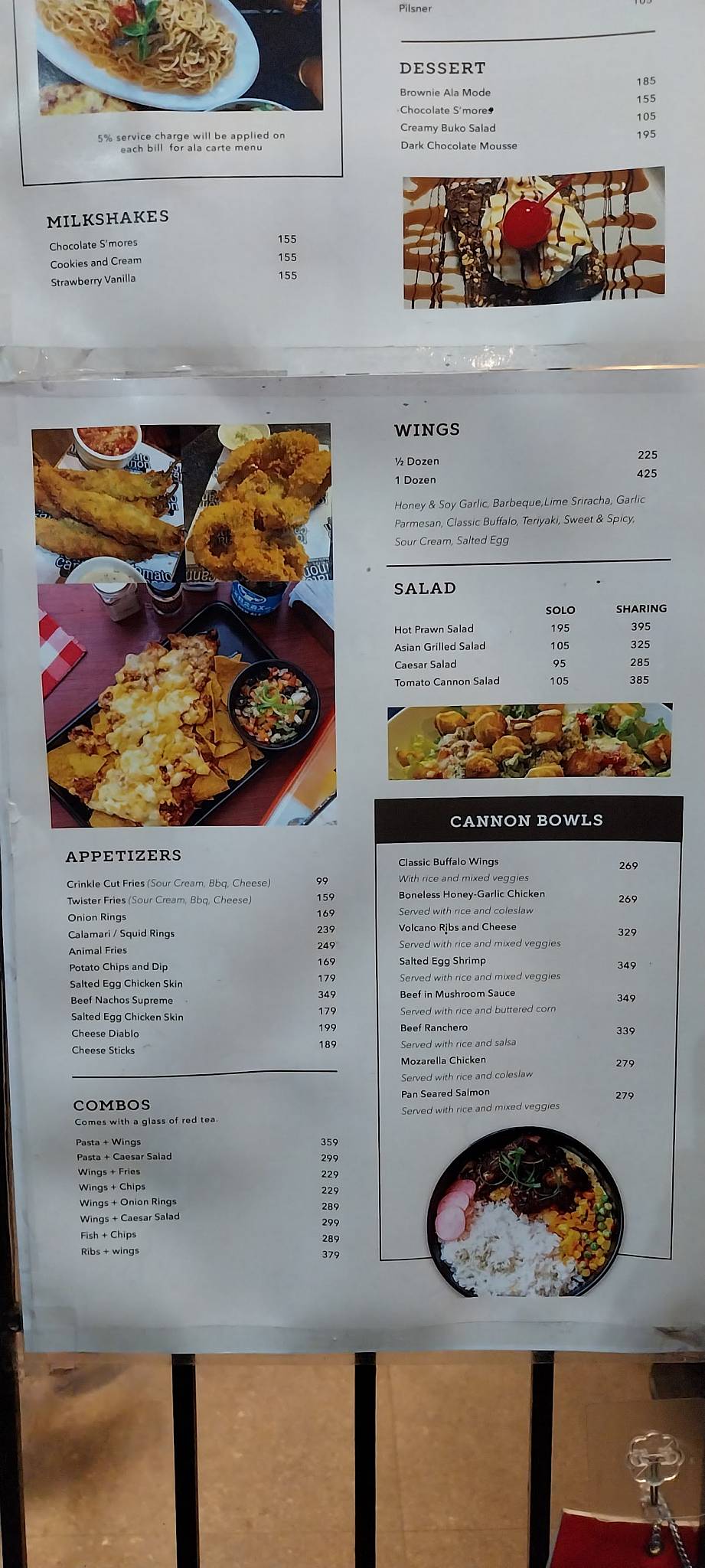 Menu at Tomato Cannon - Maginhawa Branch restaurant, Quezon City