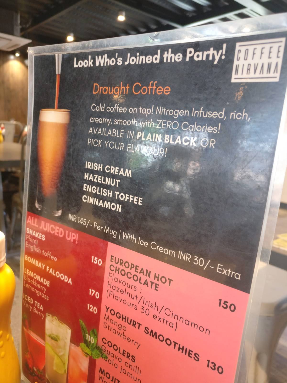 Menu at Truffles, Bengaluru, Apex Building 93/A Ground Floor