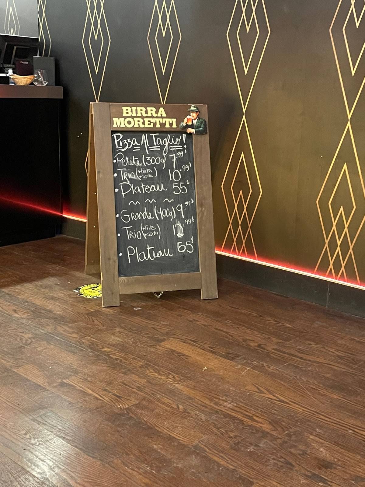 Menu au Restaurant - Pizzeria - Pub Tuscolo, Montréal