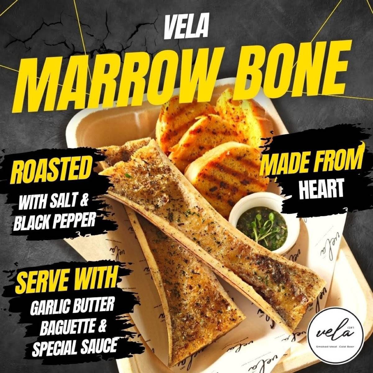 Menu at ร้าน Vela Low & Slow Cooked restaurant, Bangkok