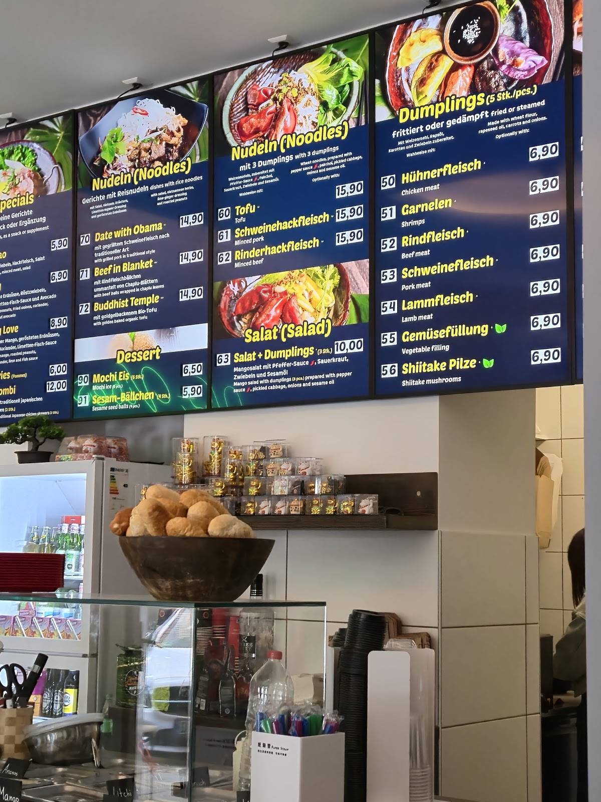 Speisekarte von Viet Vibes // Viet Street Food restaurant, Berlin