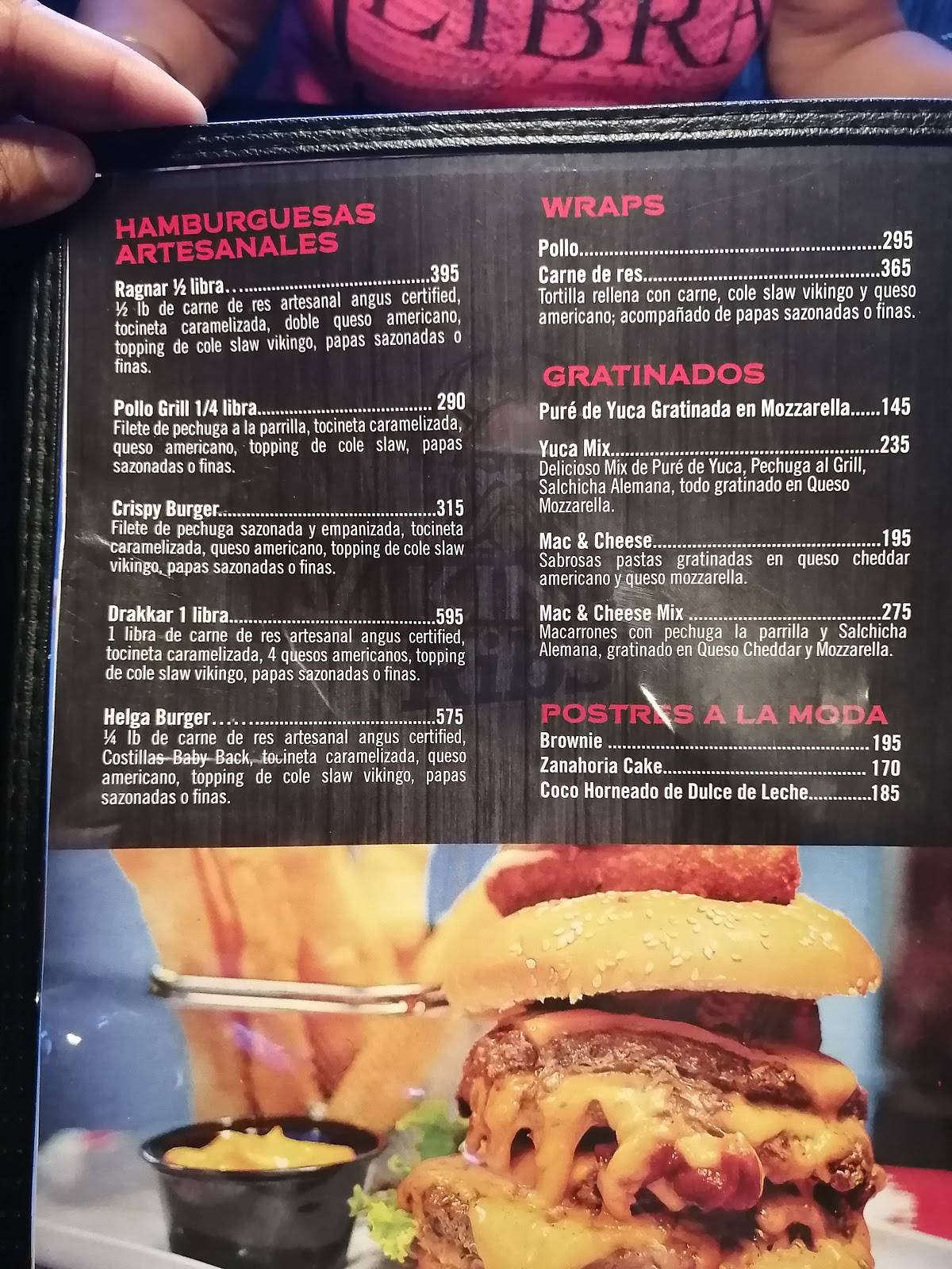 Carta del restaurante Vikingo Ribs & Wings Naco, Santo Domingo, Av ...