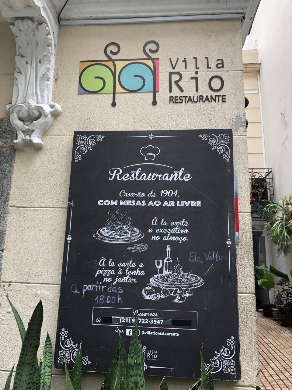 Menu em Villa Rio Restaurante, Rio de Janeiro