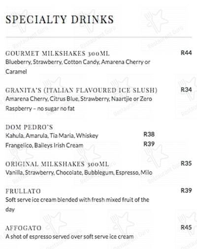Menu at Villa San Giovanni Family Pizzeria & Fine Dining Restaurant ...