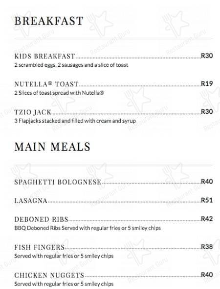 Menu at Villa San Giovanni Family Pizzeria & Fine Dining Restaurant ...