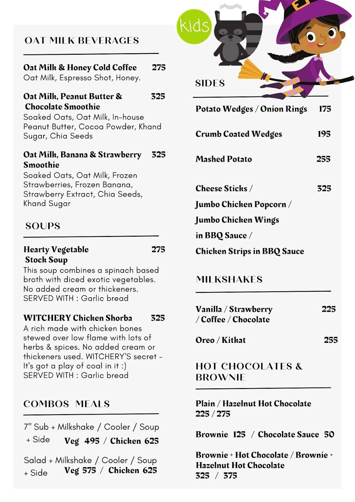 Menu at WITCHERY, THE SANDWICH CO., Gurugram, Shop No. DCT-143