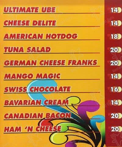 Menu at Waffle Time, Mandaue City, Gaisano Country Mall