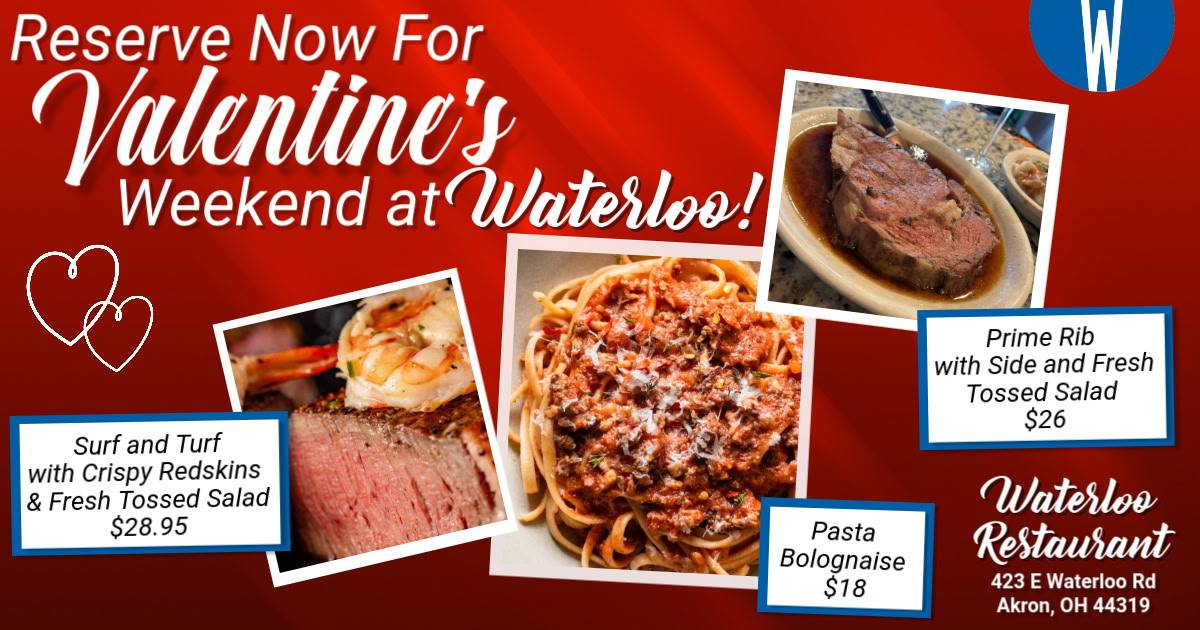 Menu at Waterloo Restaurant & Catering, Akron