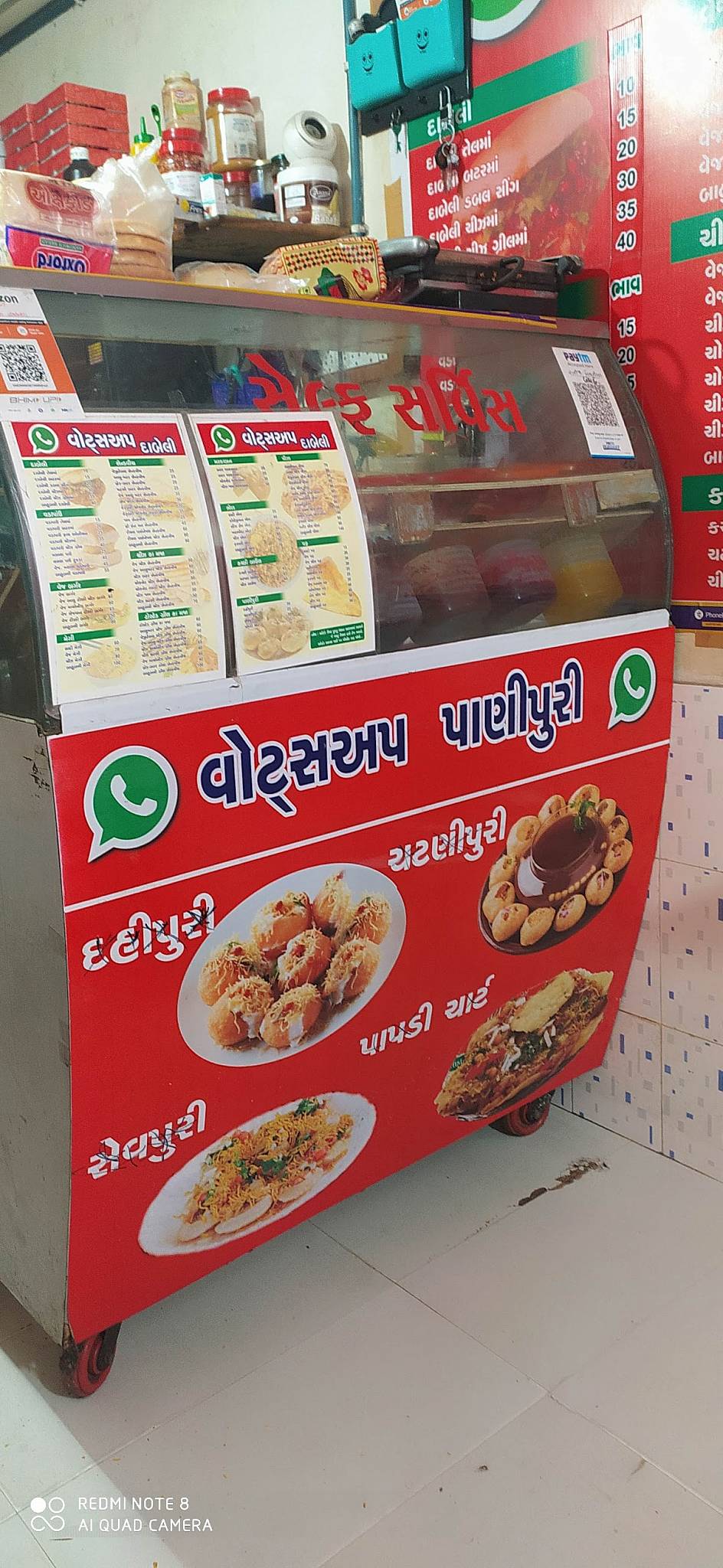 Menu at Whatsapp Dabeli, Ahmedabad