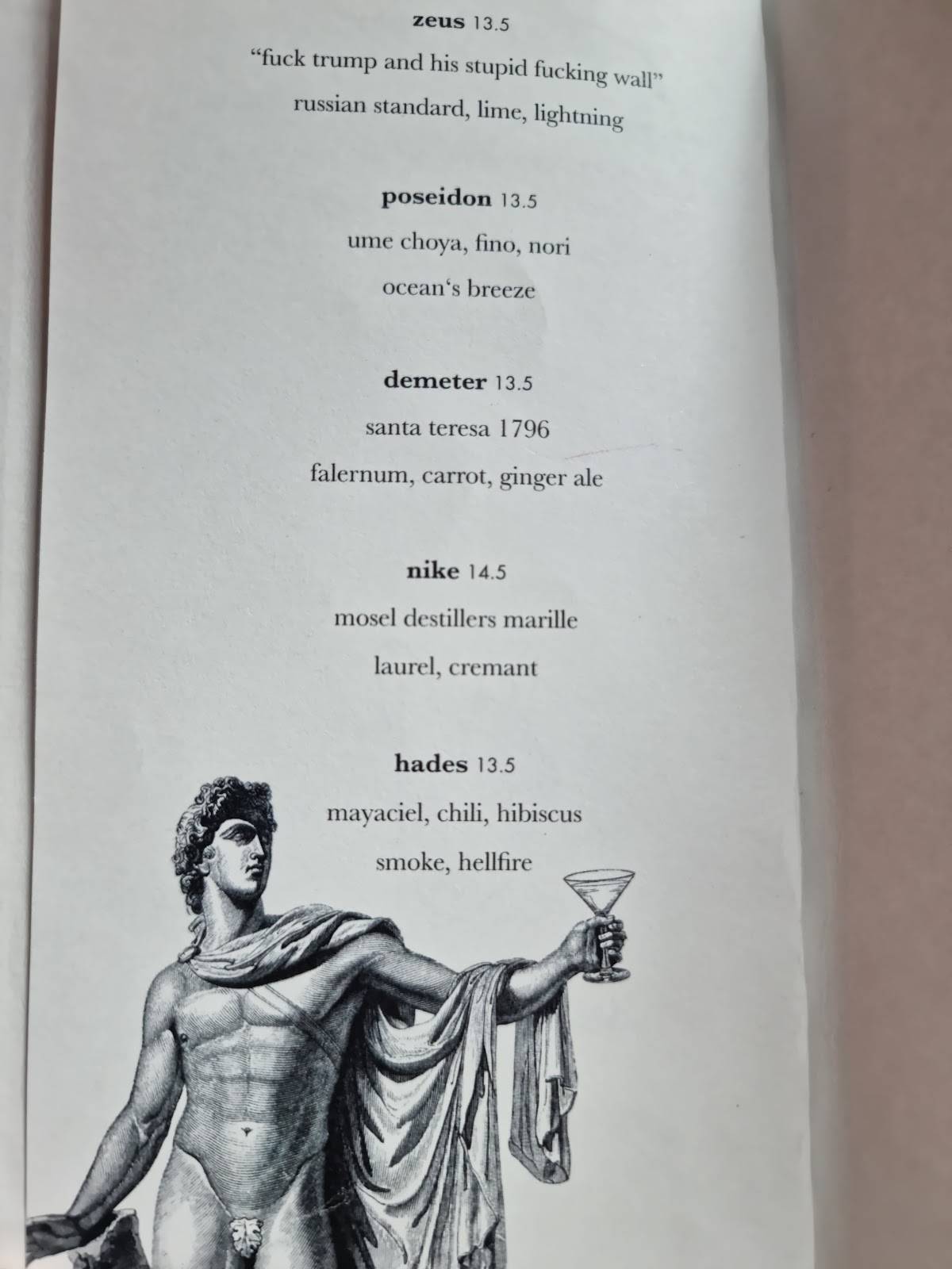 Speisekarte von White Rabbit pub & Bar, Frankfurt am Main