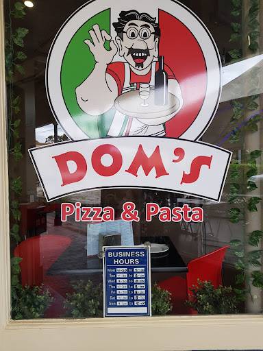 Menu at Dom's Pizza Pasta Windsor pizzeria, Windsor