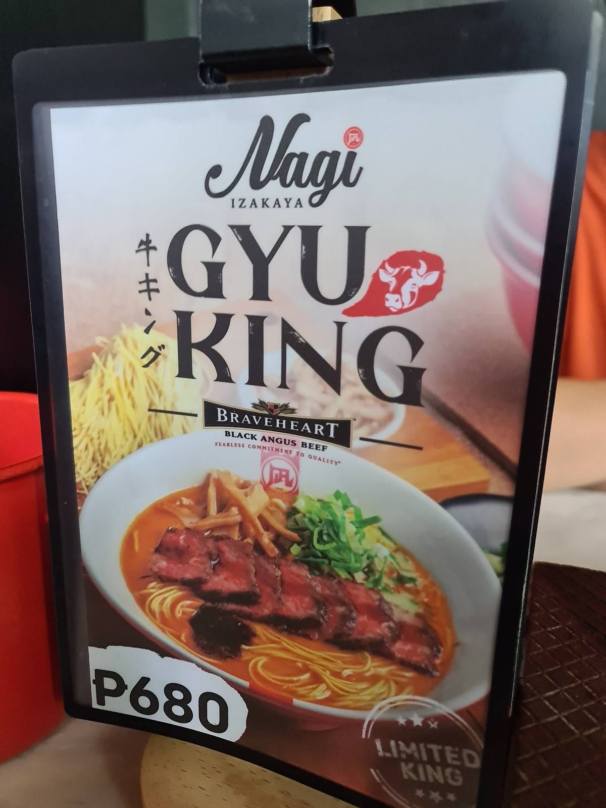 Menu at Wonder Bowl by Ramen Nagi restaurant, Taguig