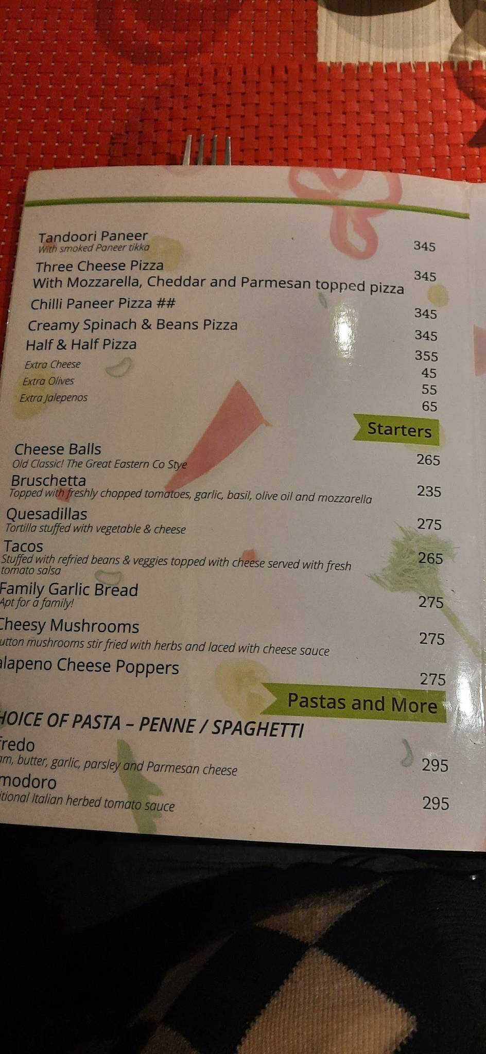 Menu at YOLO Lounge - Go Green (Bar Cum Restaurant), Kolkata